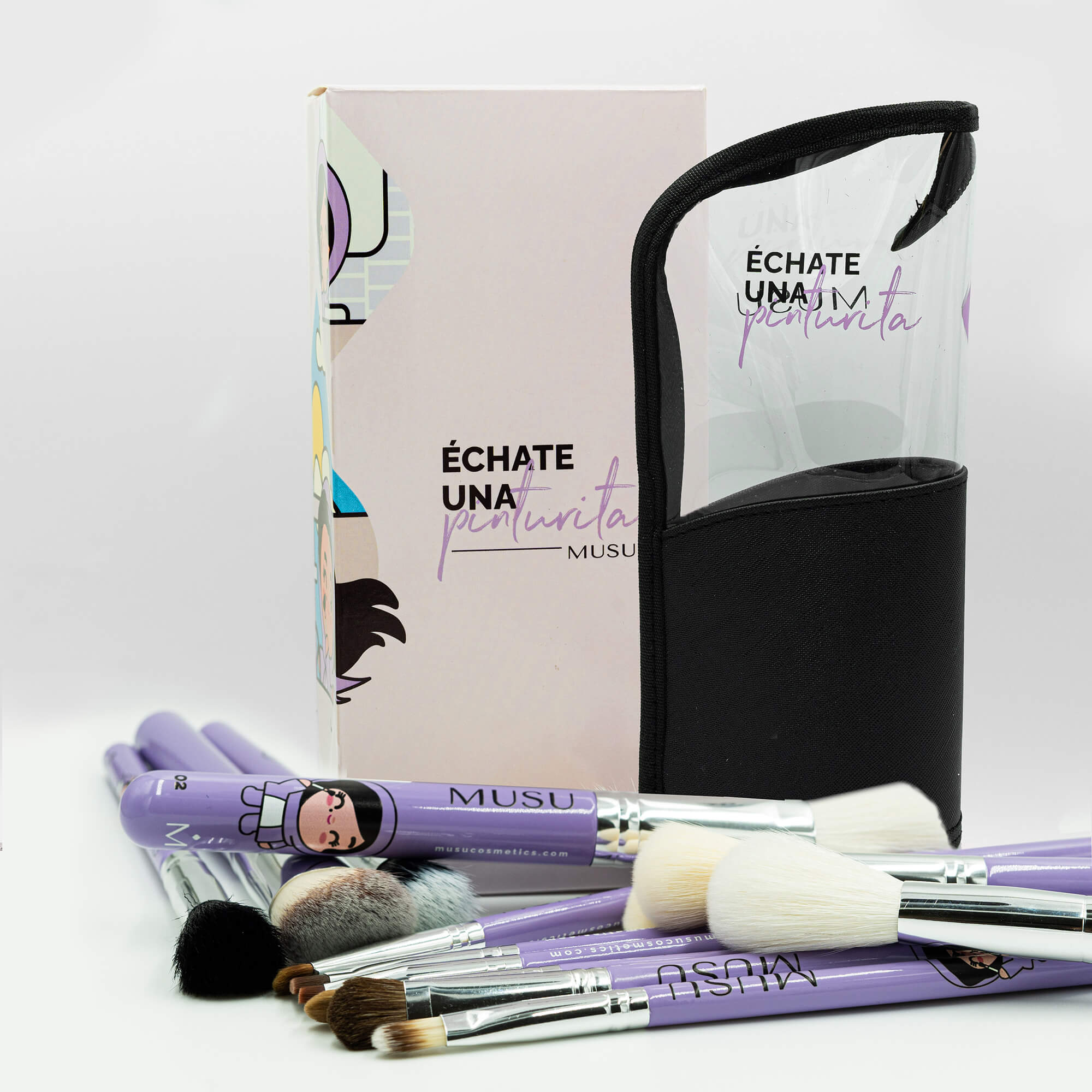Set de Brochas ÉCHATE UNA PINTURITA 🇻🇪 – Musu Cosmetics